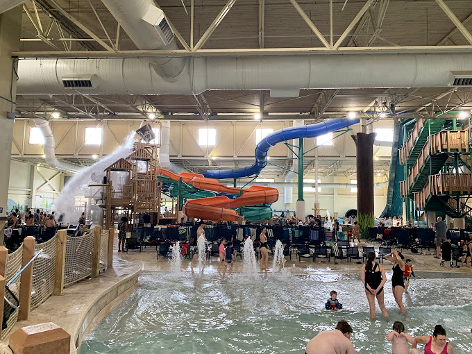 The indoor water playground where winter blues go to die and the sound of splashing fountains drowns out any thoughts of snow shovels waiting at home.