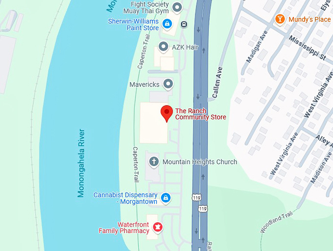 16 the ranch community store map