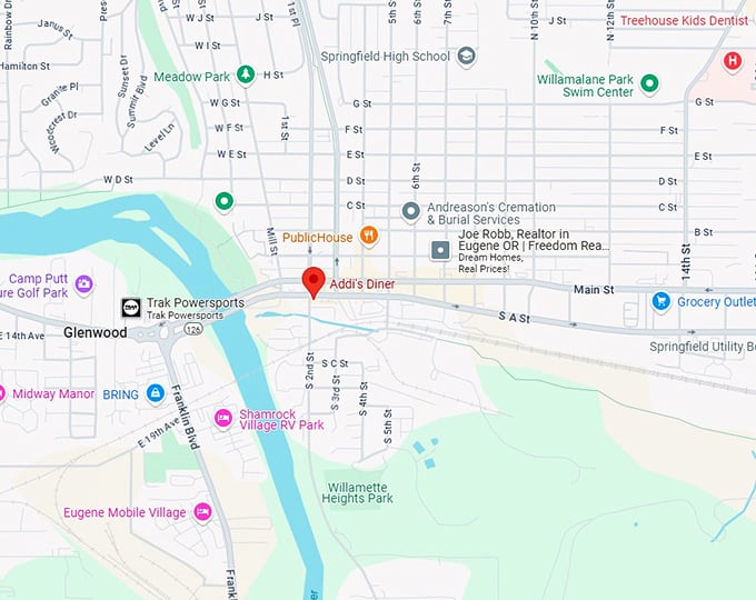 16. addi's diner map