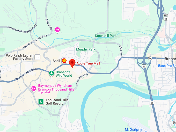 16. apple tree mall map