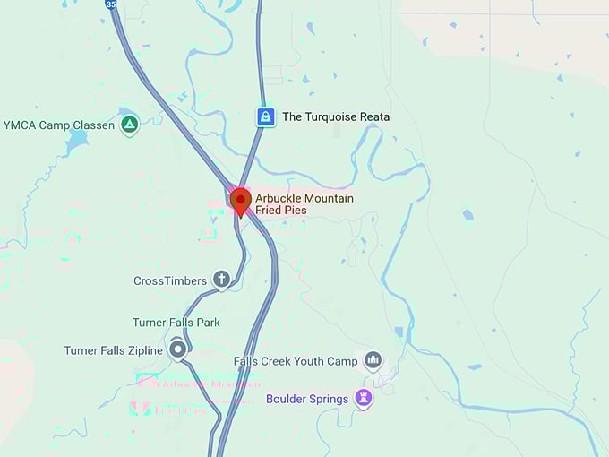 16. arbuckle mountain fried pies map