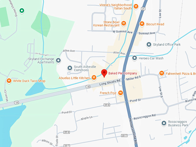 16. baked pie company map