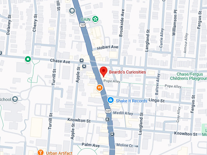 16. beardo&rsquo;s curiosities map