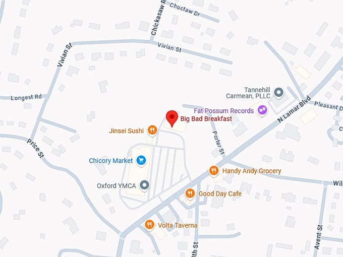 16. big bad breakfast map