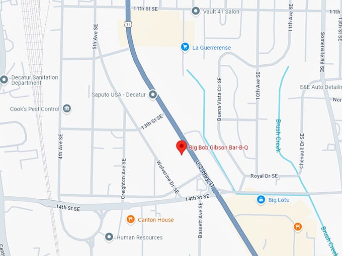 16. big bob gibson bar b q