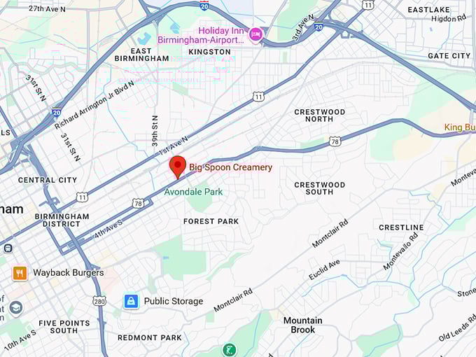 16. big spoon creamery map
