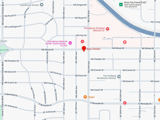 16. big's chicken map