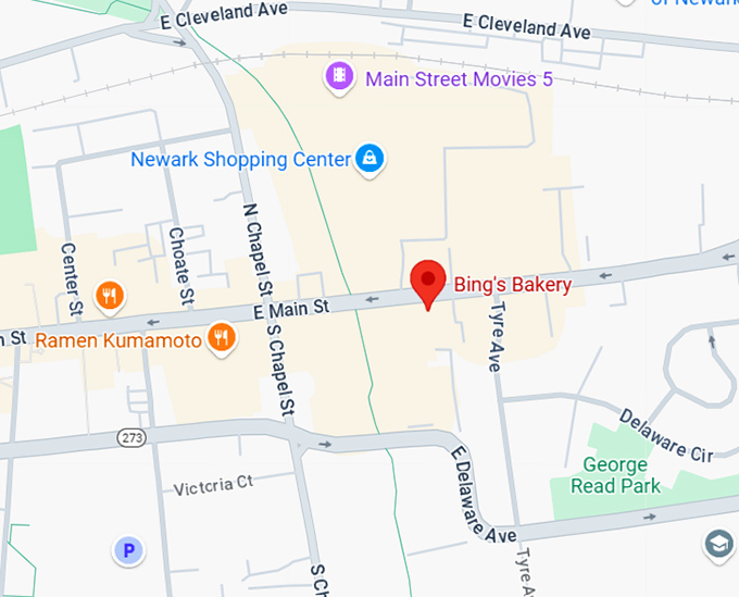 16. bing's bakery map