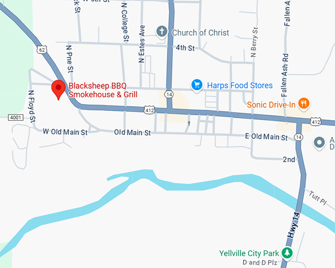 16. blacksheep bbq smokehouse & grill map