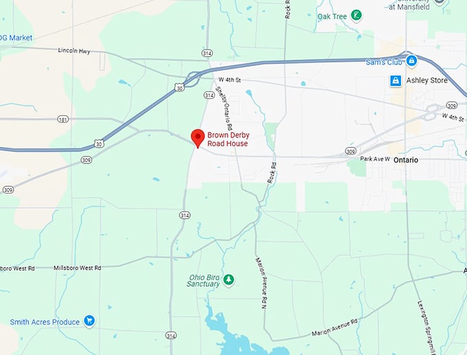 16. brown derby road house map