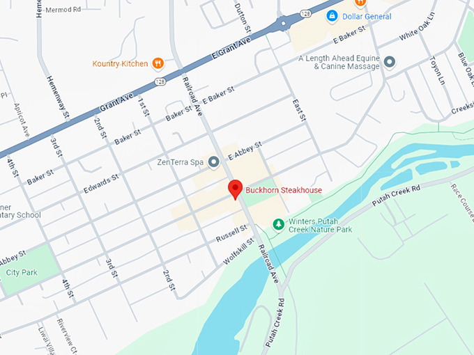 16. buckhorn steakhouse map