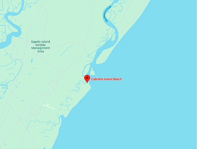 16. cabretta island beach map