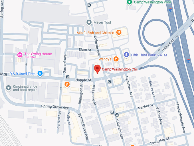 16. camp washington chili map