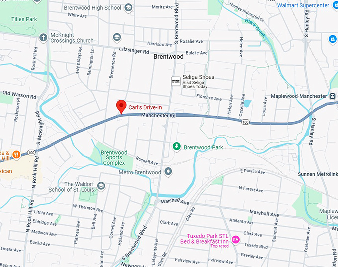 16. carl&rsquo;s drive in map