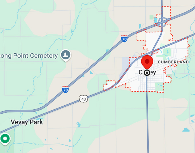 16. casey illinois map