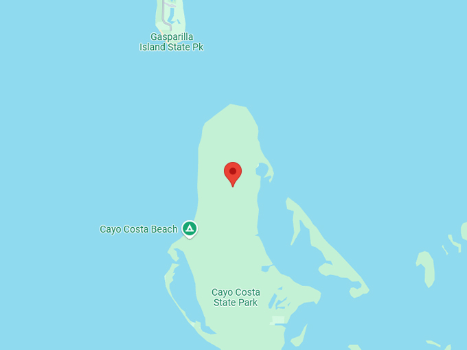 16. cayo costa state park map