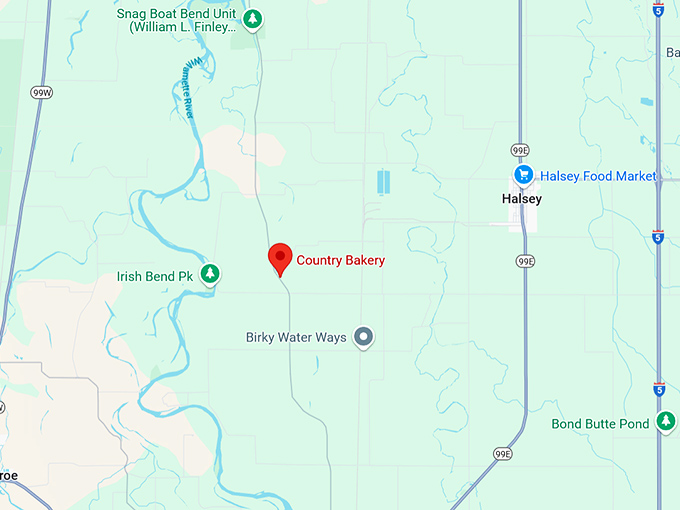 16. country bakery map