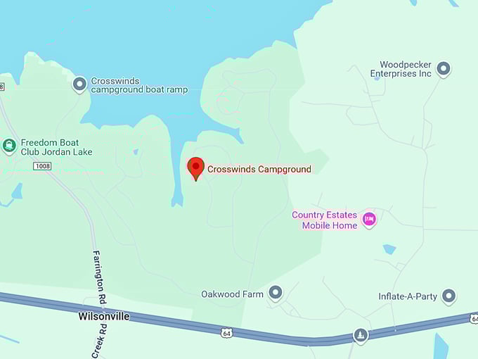 16. crosswinds campground map