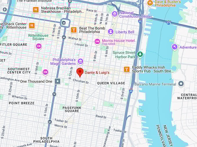 16. dante & luigi's map