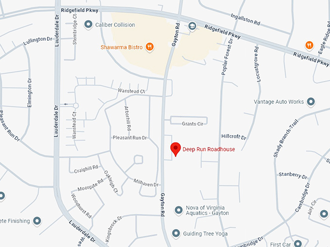 16. deep run roadhouse map