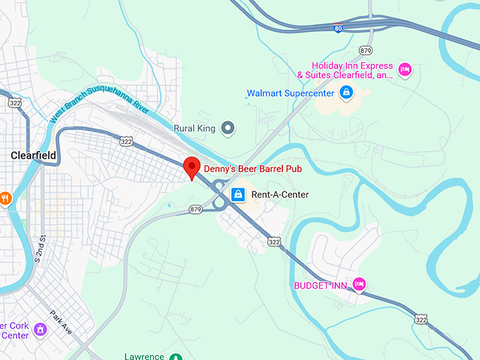 16. denny's beer barrel pub map