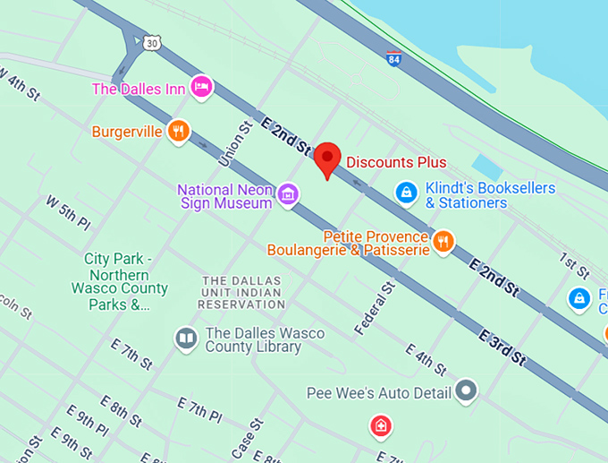 16. discounts plus map