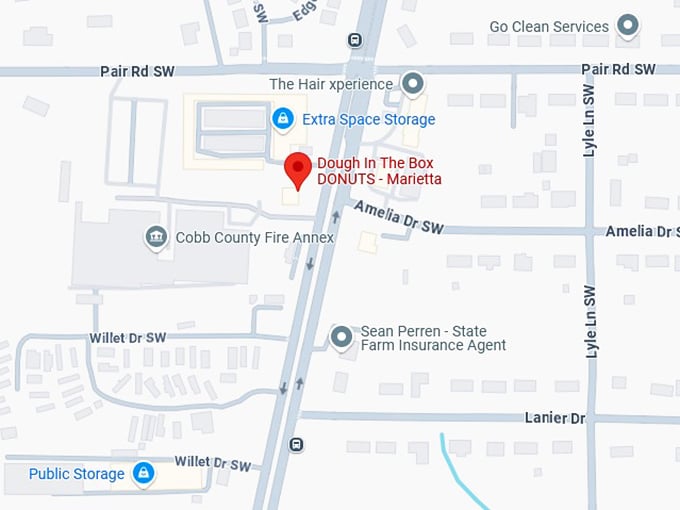 16. dough in the box map