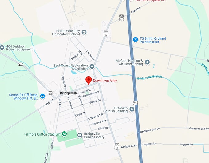 16. downtown alley llc map