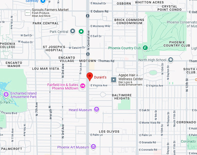 16. durant's map