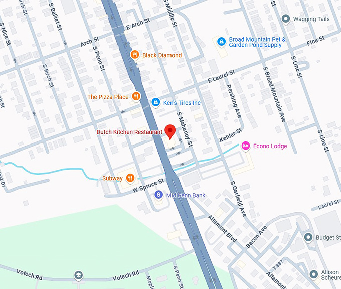 16. dutch kitchen restaurant map