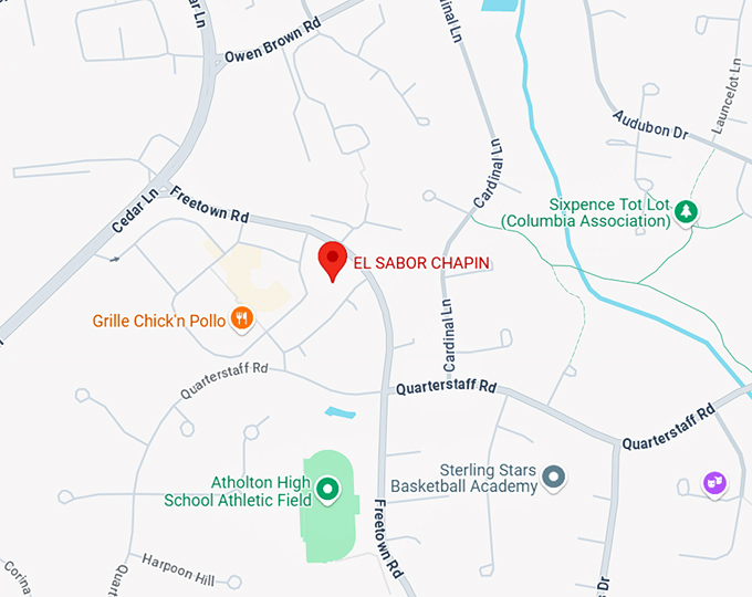 16. el sabor chapin map