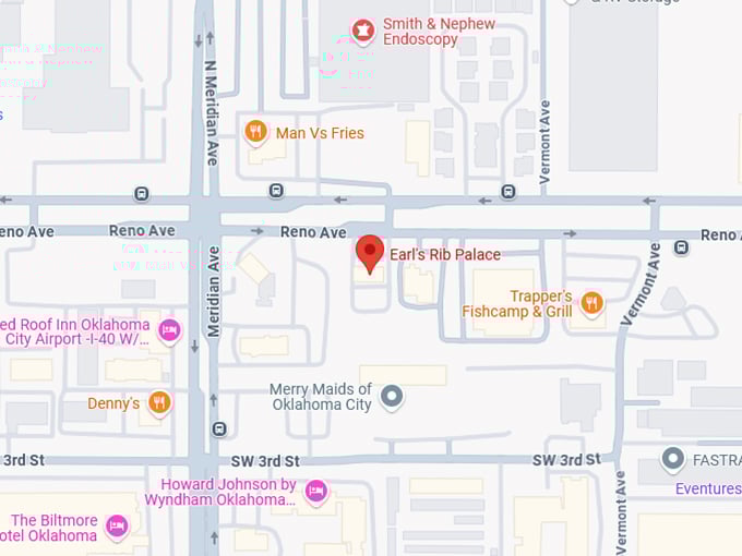 16. earl's rib palace (4414 w reno ave) map