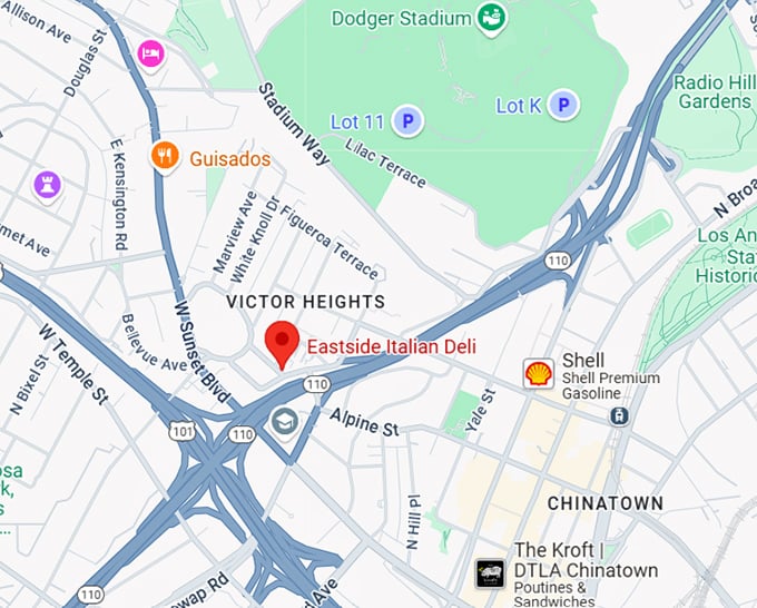 16. eastside italian deli map