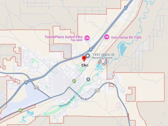 16. elko map
