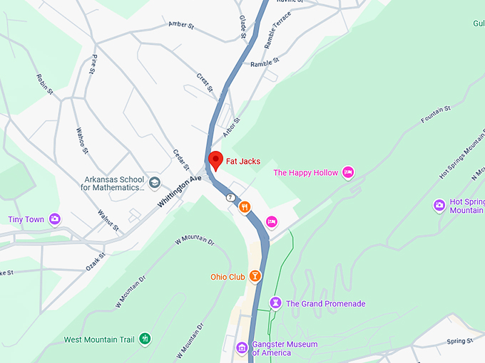 16. fat jacks map