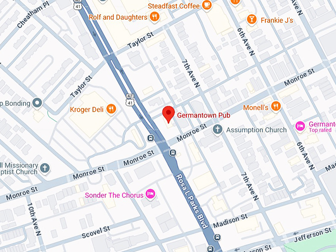 16. germantown pub map