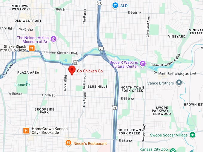 16. go chicken go map