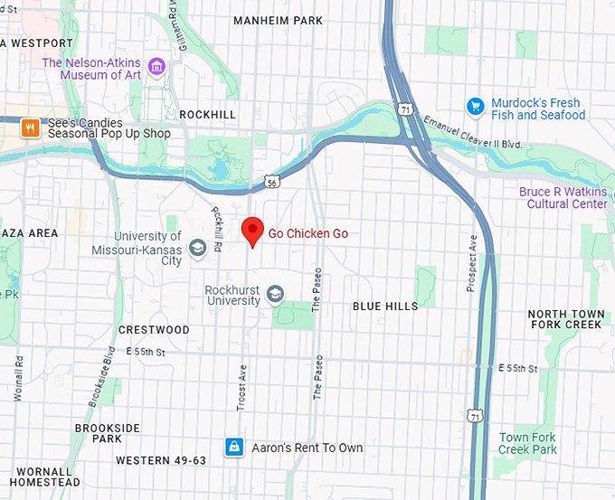 16. go chicken go map