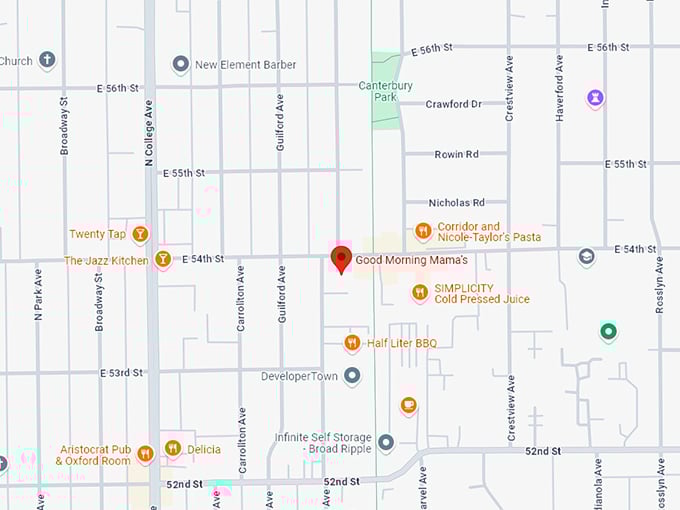 16. good morning mama's map