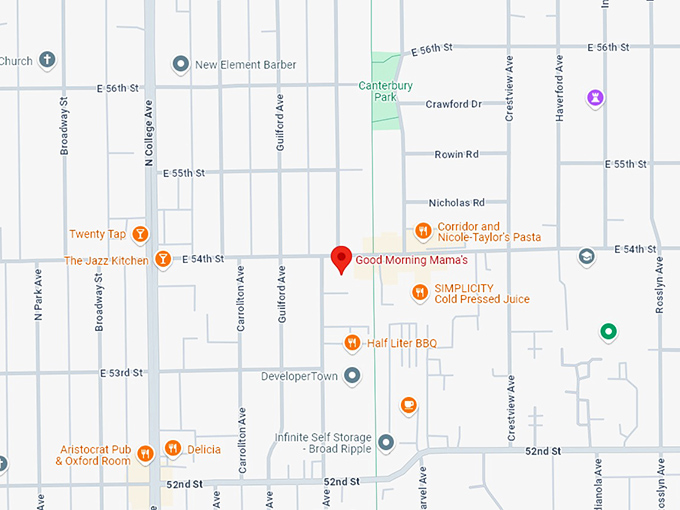 16. good morning mama's map