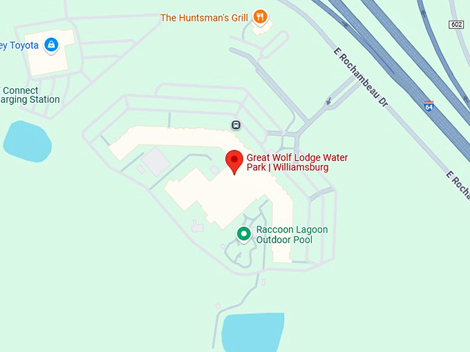 16. great wolf lodge water park williamsburg map