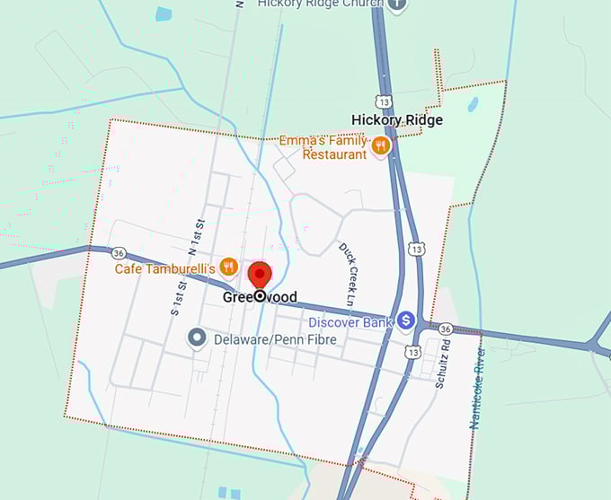 16. greenwood delaware map