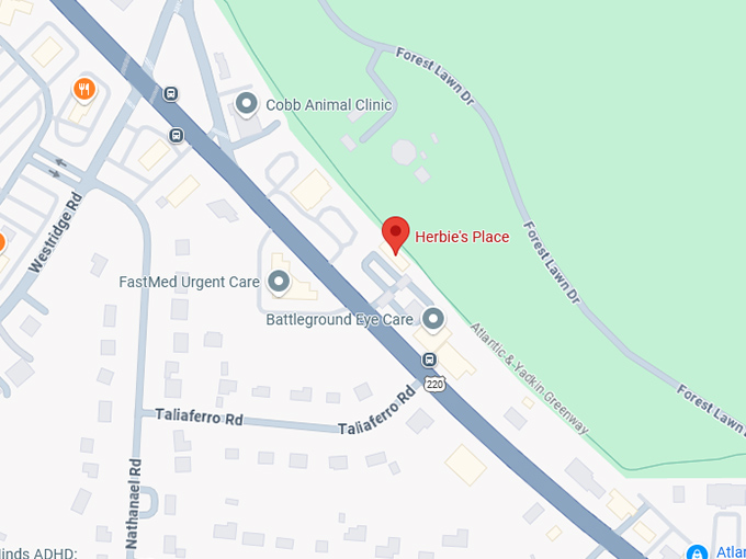 16. herbie's place map