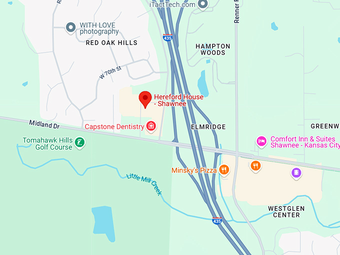 16. hereford house shawnee map