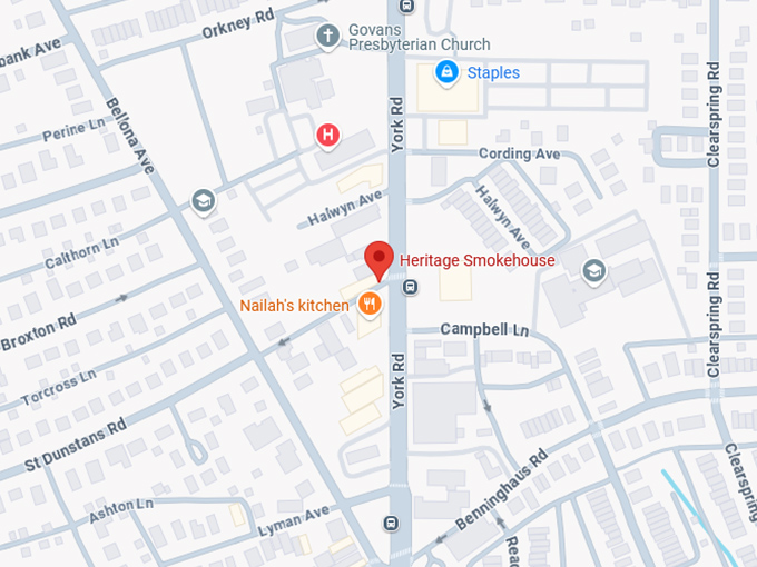 16. heritage smokehouse map