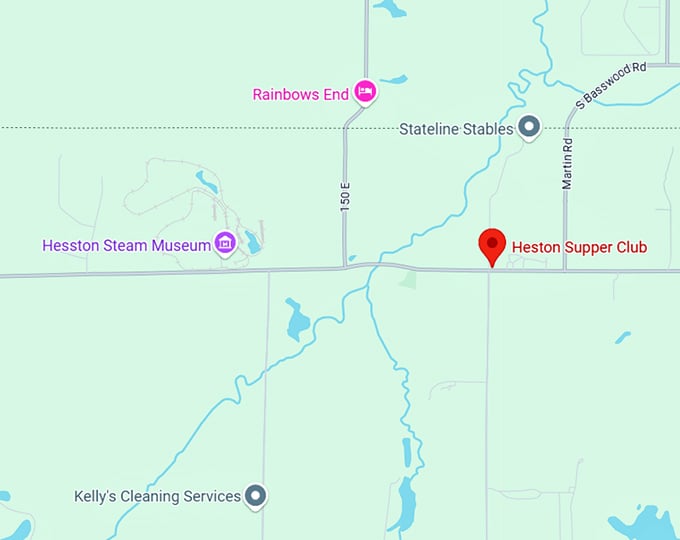 16. heston supper club map