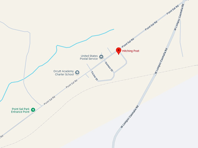 16. hitching post map