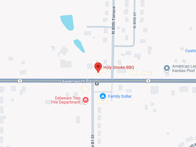 16. holy smoke bbq map