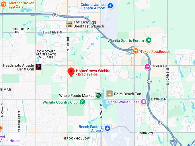16. homegrown wichita bradley fair map