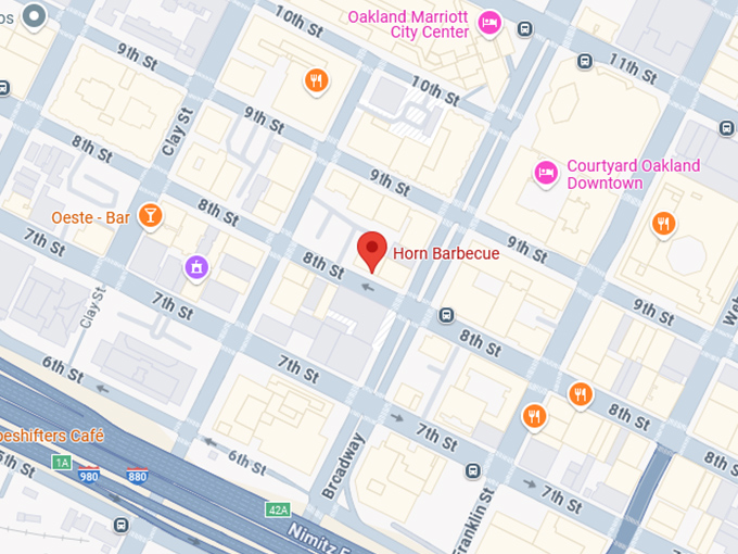 16. horn barbecue map